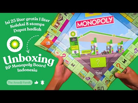 Unboxing Monopoly Board dari BP AKR Indonesia - YouTube