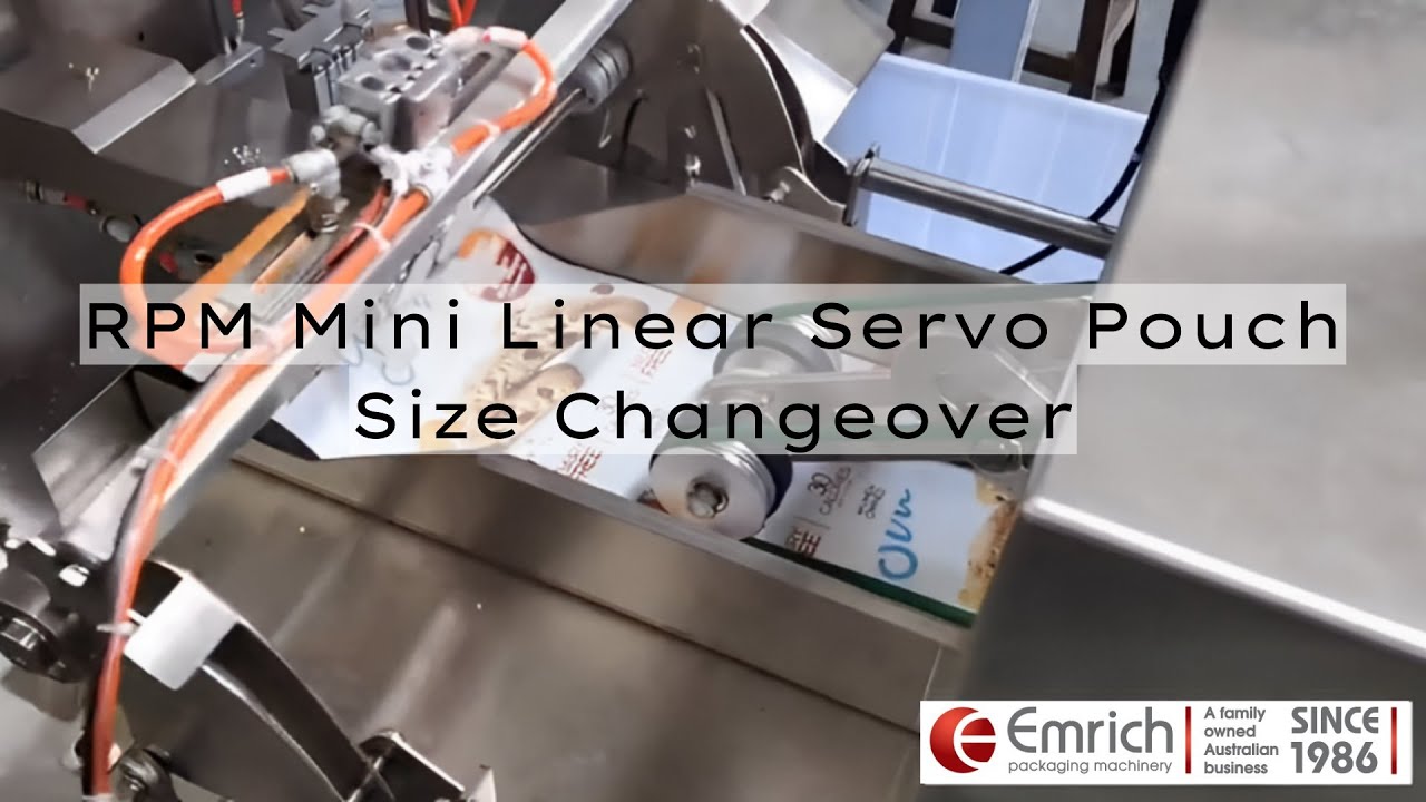 Emrich Packaging Machinery - Inbag Mini Linear Servo Pouch Size ...