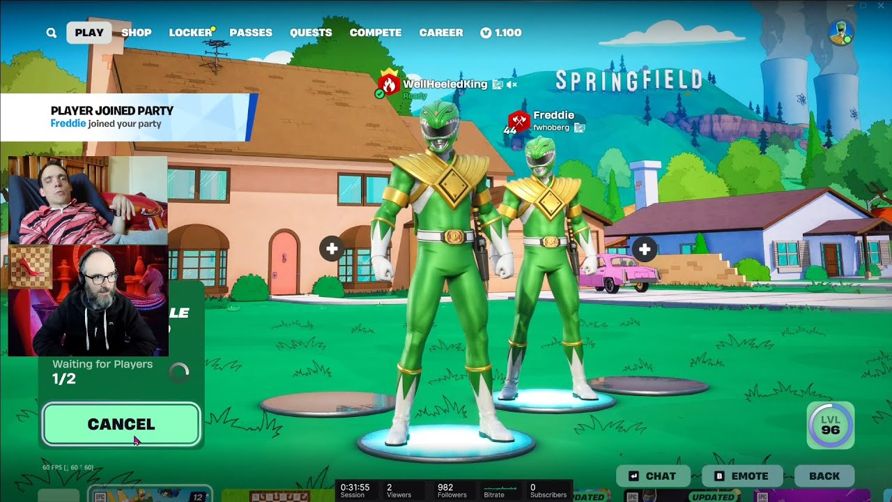 Fortnite | C6MS Simpsons | Zero Build Duos | Two NPCs = One Squad ...