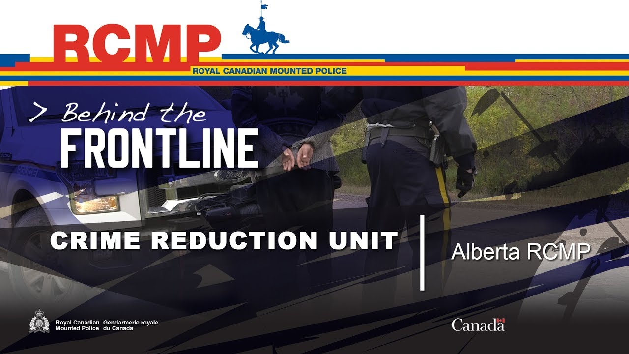 RCMP Crime Reduction Unit - YouTube