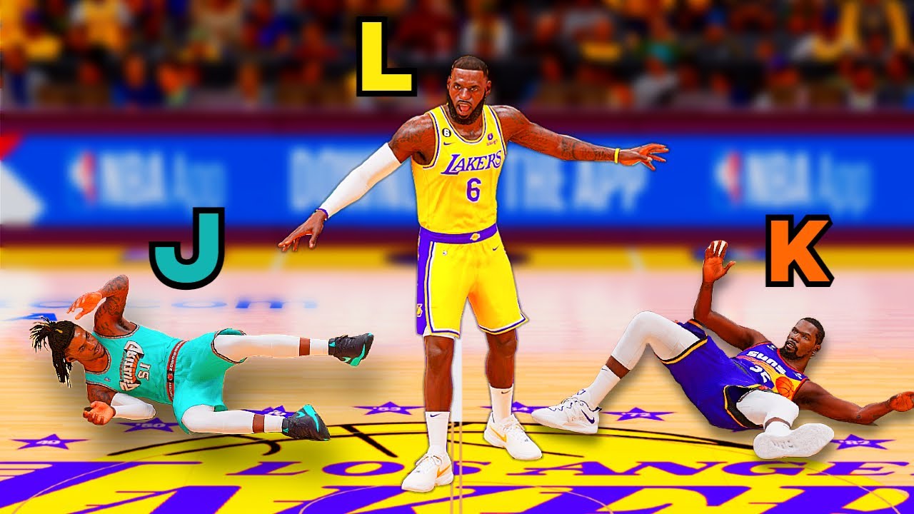 Last NBA Letter Standing Wins! - YouTube