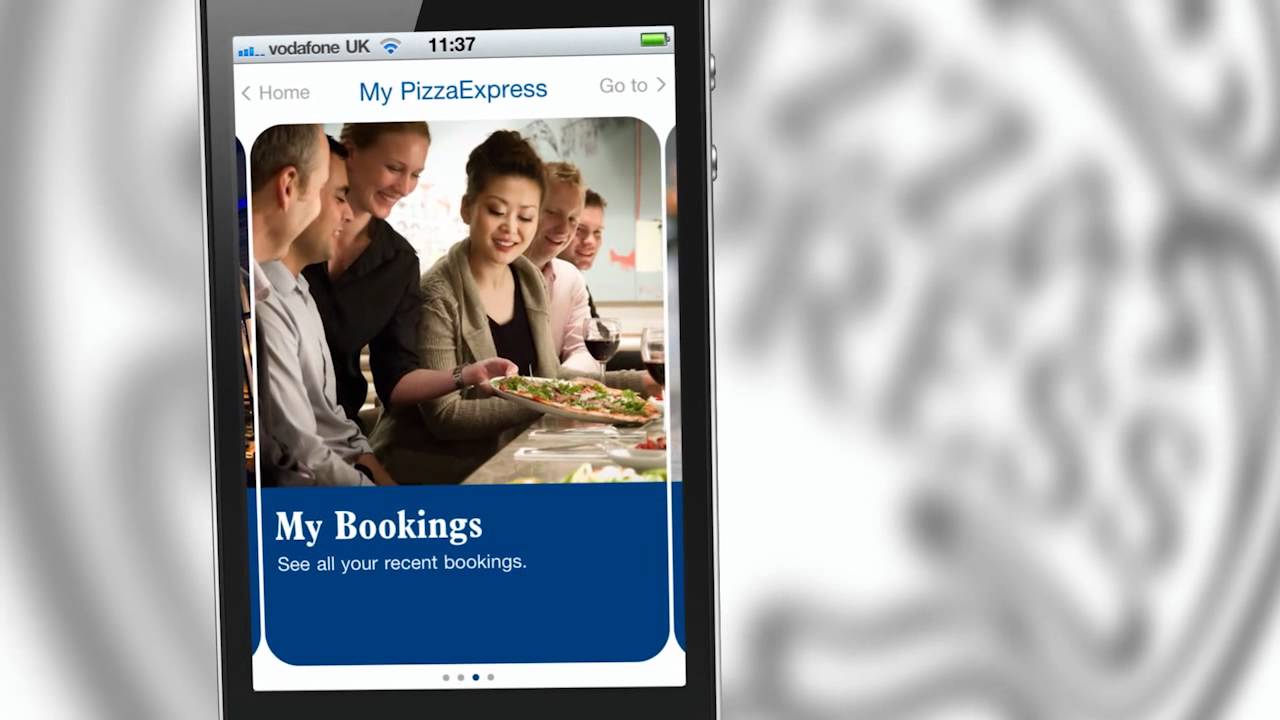 How the Pizza Express PayPal app works - YouTube