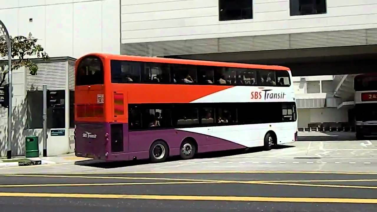 SBS Transit Volvo B9TL Wright - Bus service 174 - YouTube