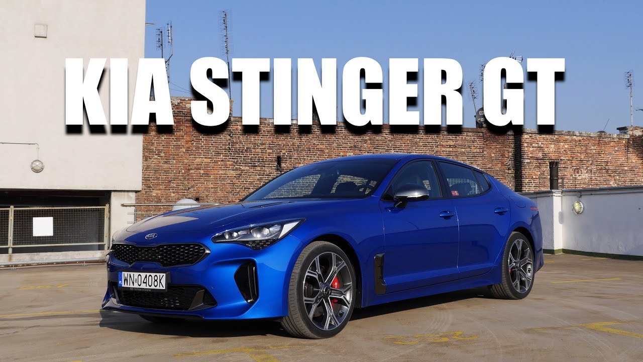 KIA Stinger GT V6 (ENG) - Test Drive and Review - YouTube