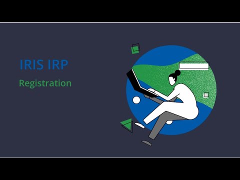 IRIS IRP - User Registration - YouTube