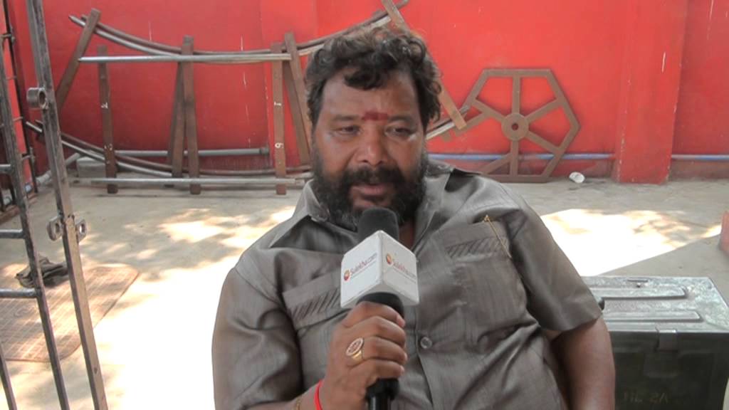 producer rajendran speaks at thagudu film shooting spot - YouTube