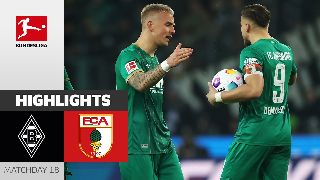 Borussia M'gladbach vs Augsburg (21 Jan 2024) 🔥 Video Highlights ...