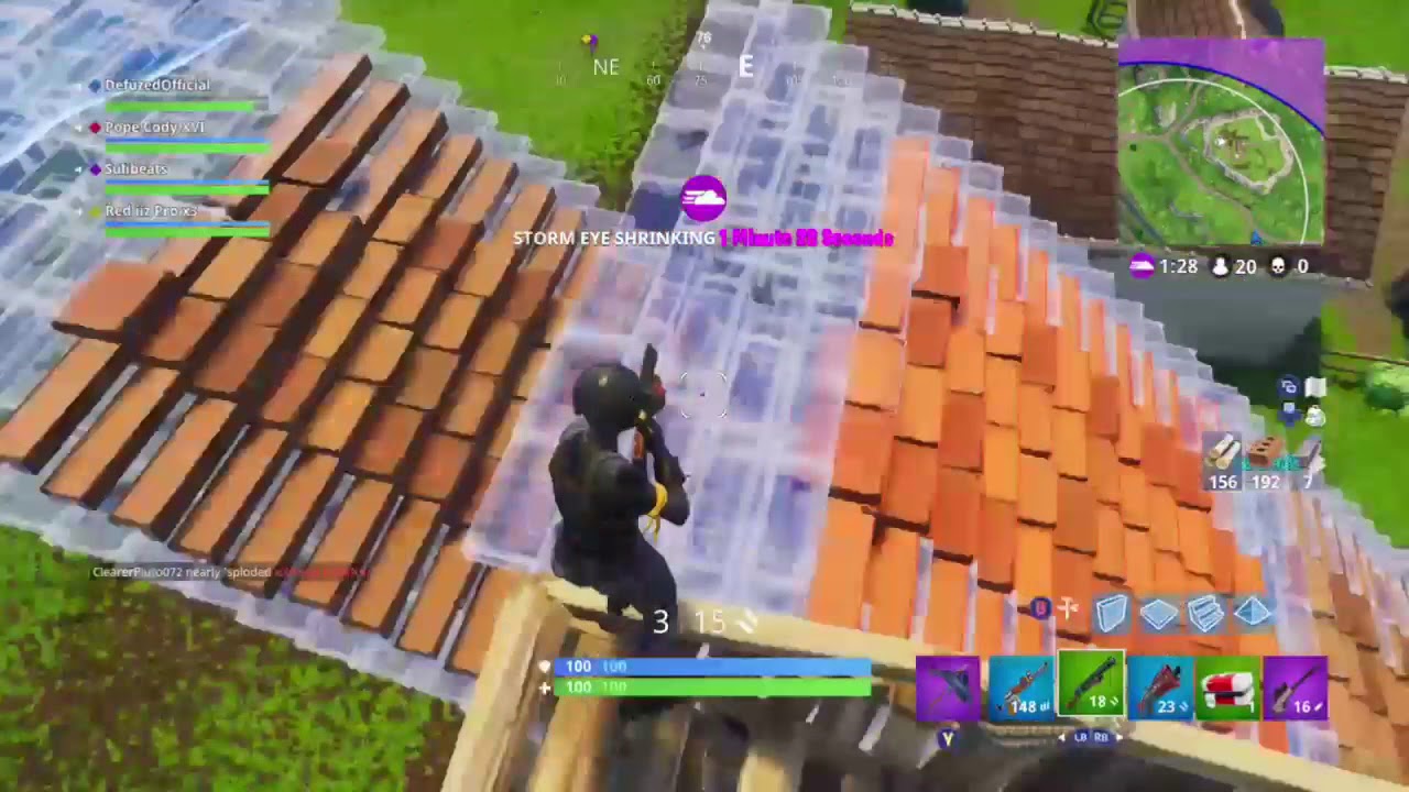 Fortnite Rocket rodeo rocket ride - YouTube