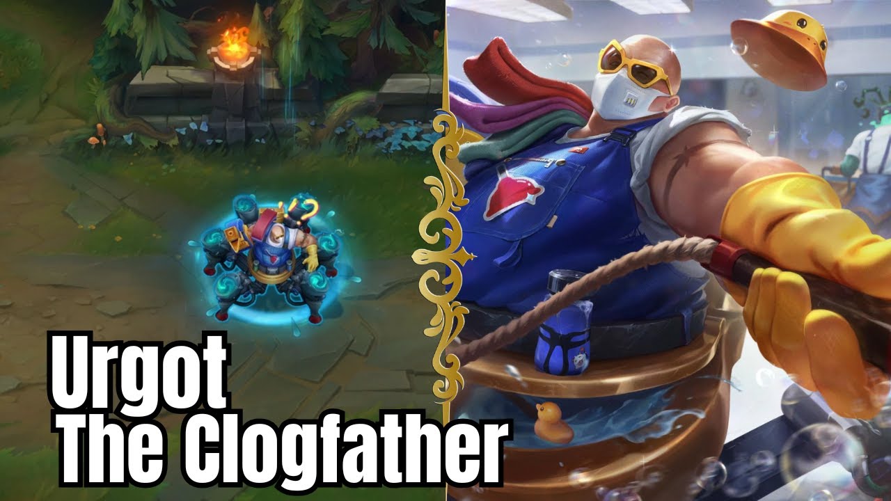 Urgot, The Clogfather Skin Spotlight | New Urgot Skin | League of ...