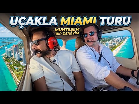 UÇAKLA MIAMI TURU YAPTIK