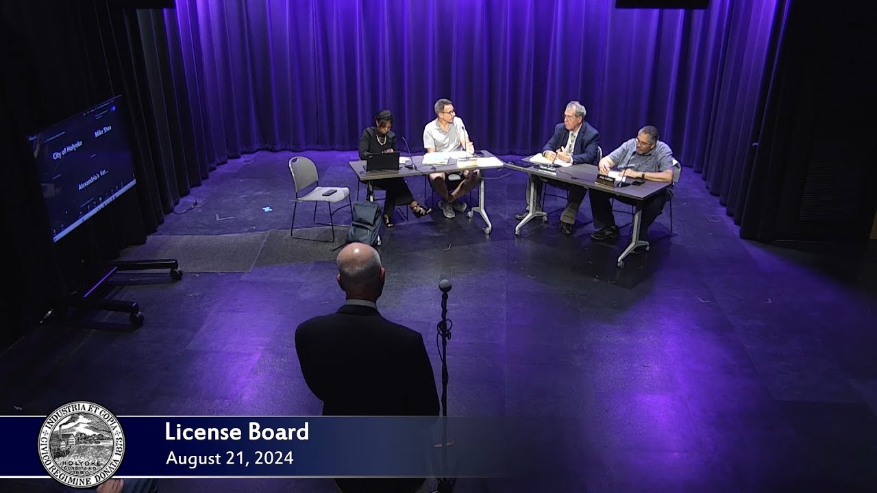 License Board 8/21/2024 - YouTube