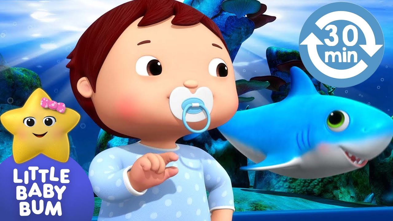 [ 30 MIN LOOPED ] Baby Shark Dance | LBB Kids Songs | Sing with Little ...