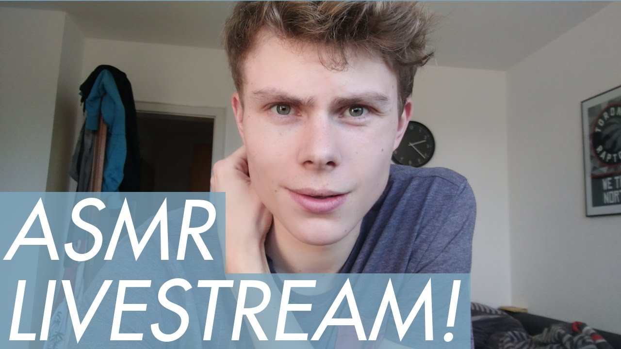 Go To Sleep With Me! - Tingly ASMR Livestream with Male Whispering ...