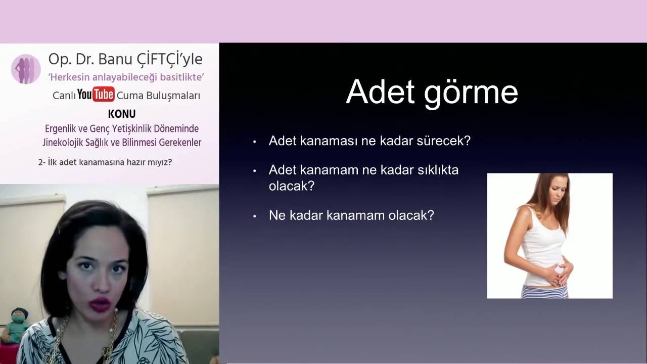 Düzenli ve Normal Adet Ne Demektir? (3 Boyutlu Animasyon Anlatımı ...