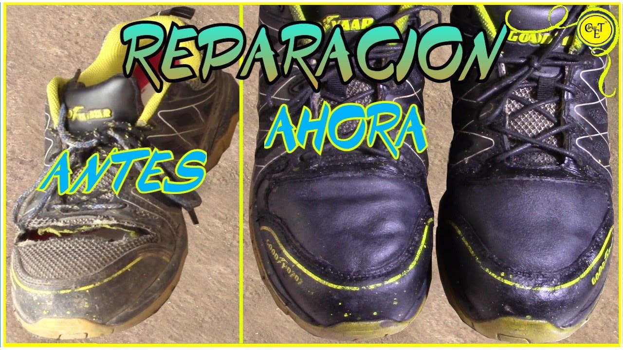 COMO REPARAR ZAPATOS DE SEGURIDAD y quitar puntera - YouTube