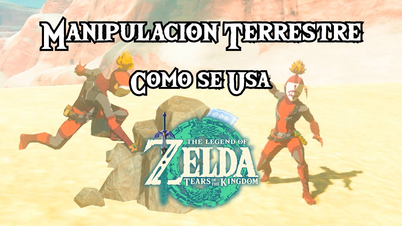 Como Hacer Tierra Control | Legend Of Zelda Tears Of The Kingdom - YouTube