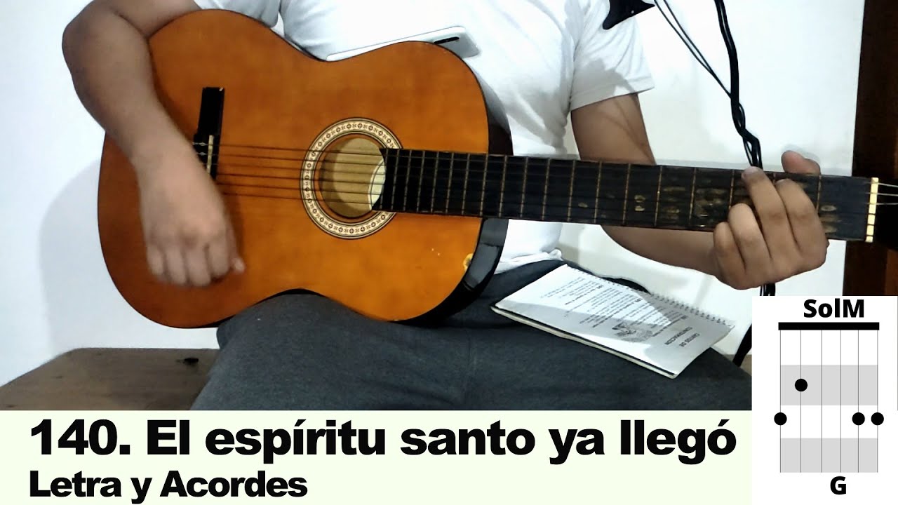 Ya llegó, ya llegó, el espíritu santo ya llegó - Letra y acordes ...
