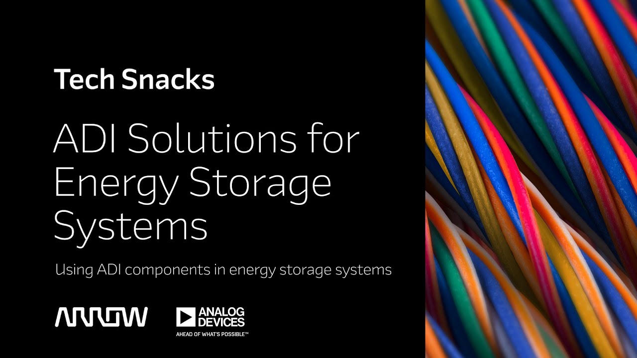 Analog Devices' Solutions for Energy Storage systems - YouTube