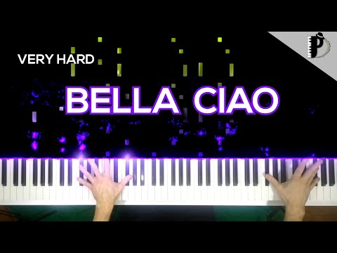 Bella Ciao Piano Tutorial  | EASY TO VERY HARD