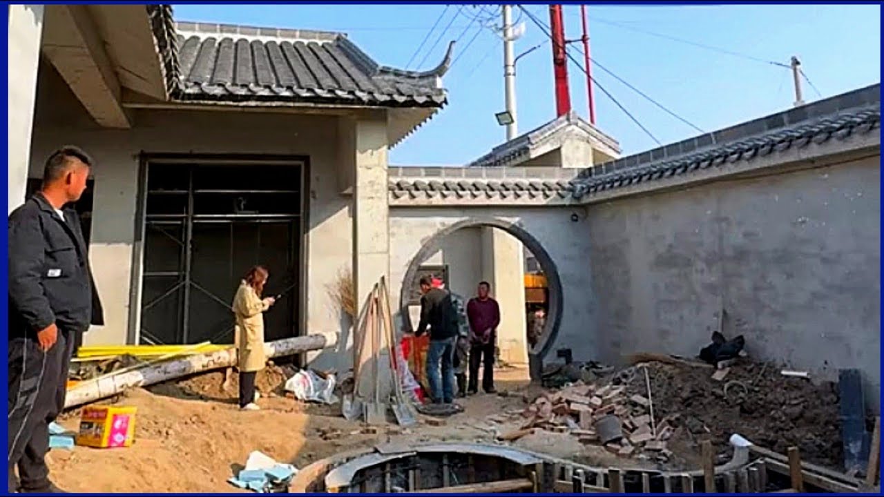 Skilled workers built this million dollar Chinese style house from ...