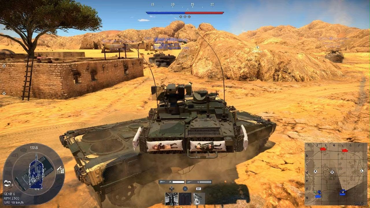 War Thunder Leopard 2A7 HU Clip - YouTube