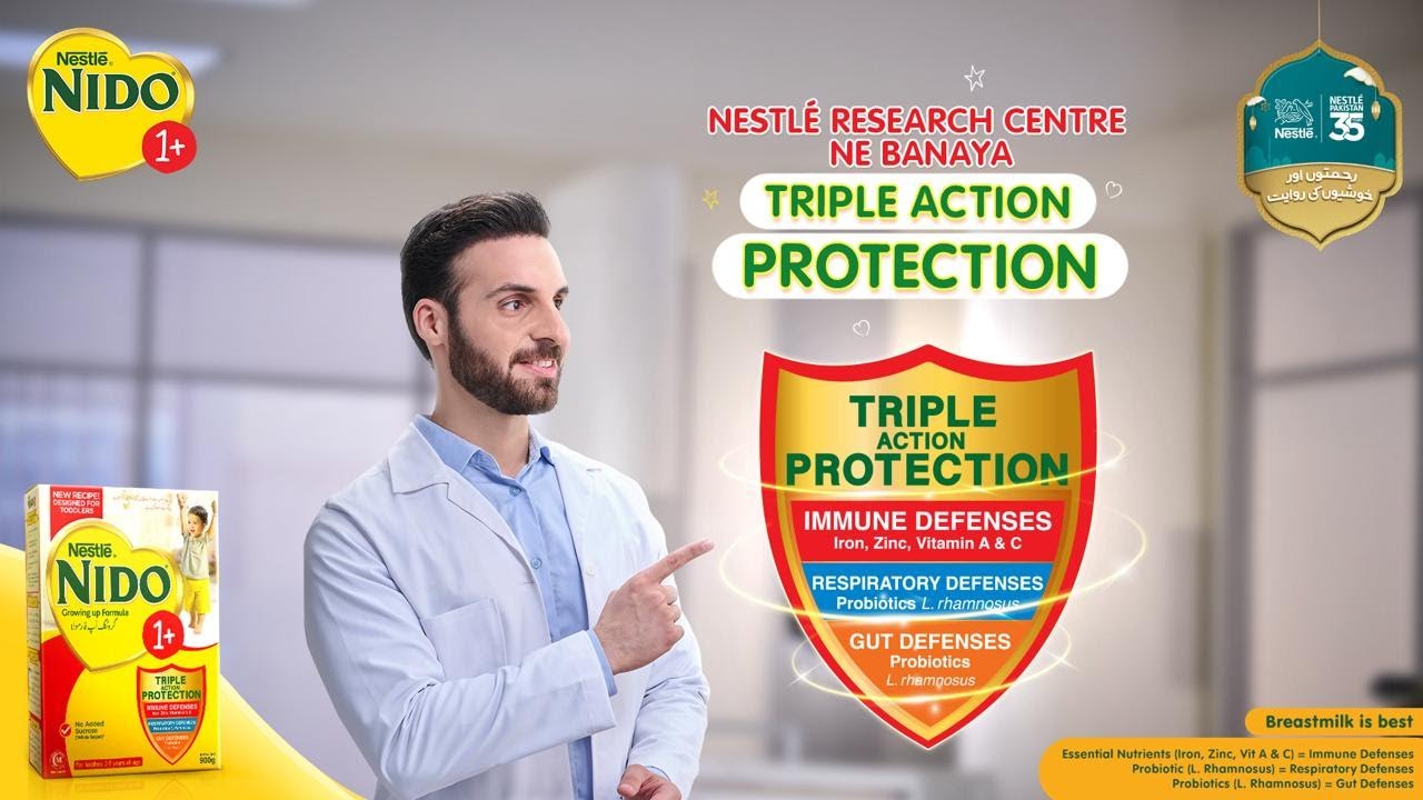 Chotu ki explorations rahein protected | NIDO 1+ Triple Action Protection - YouTube