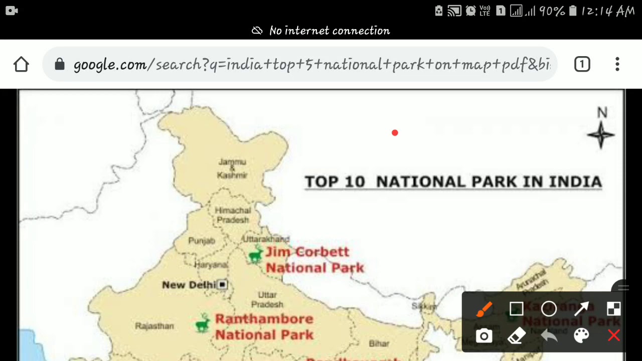 Activity Map work - National Parks In India.. - YouTube