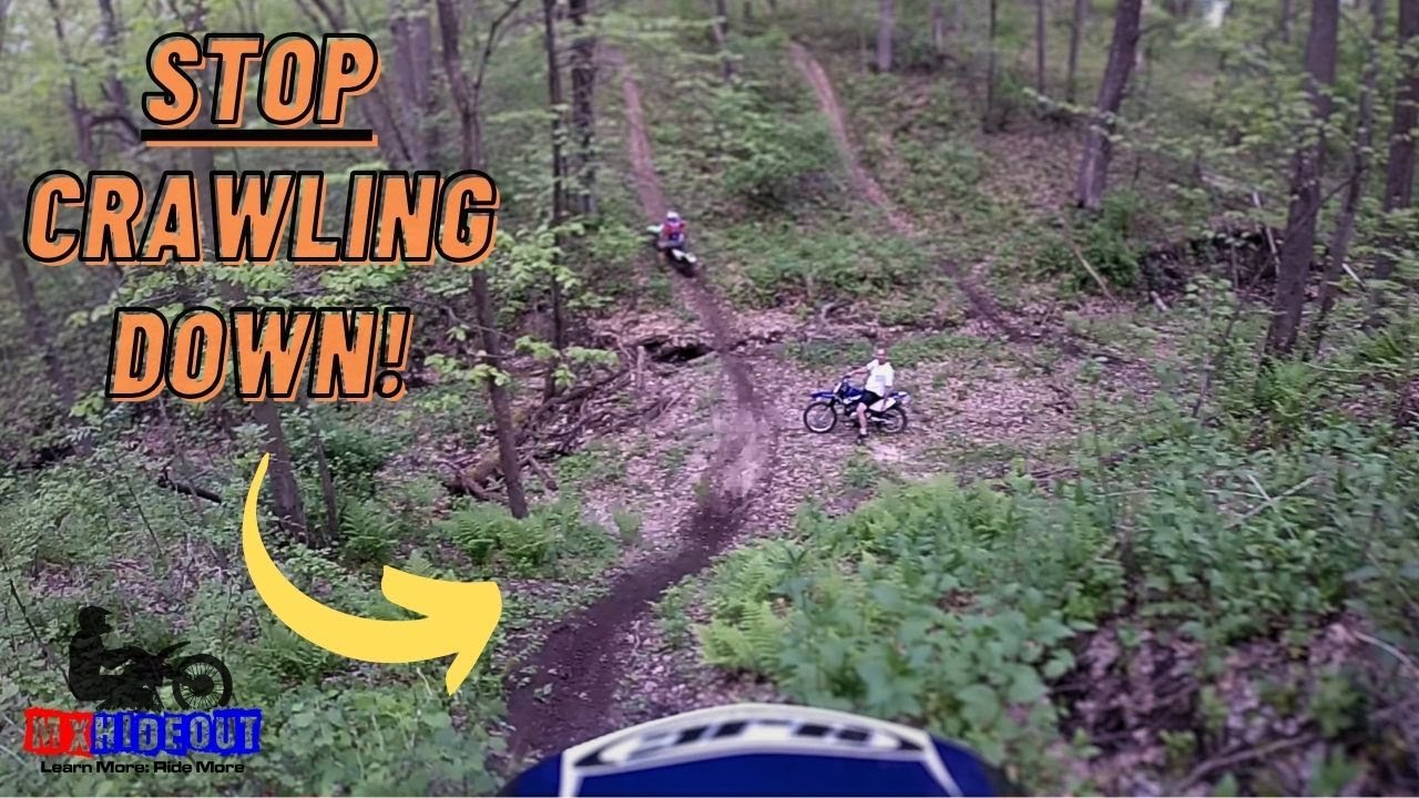 How To Ride Downhills On Trails [STOP Slowing Down or Crashing] - YouTube