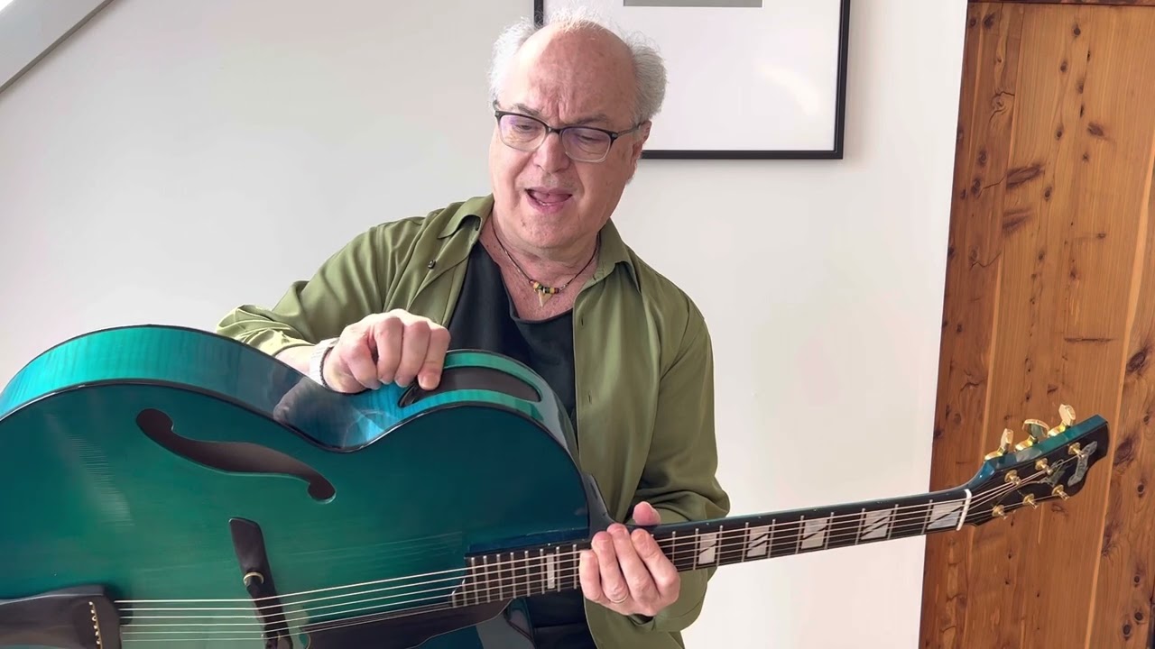 The Blue Guitars: Linda Manzer's Blue Absynthe - YouTube