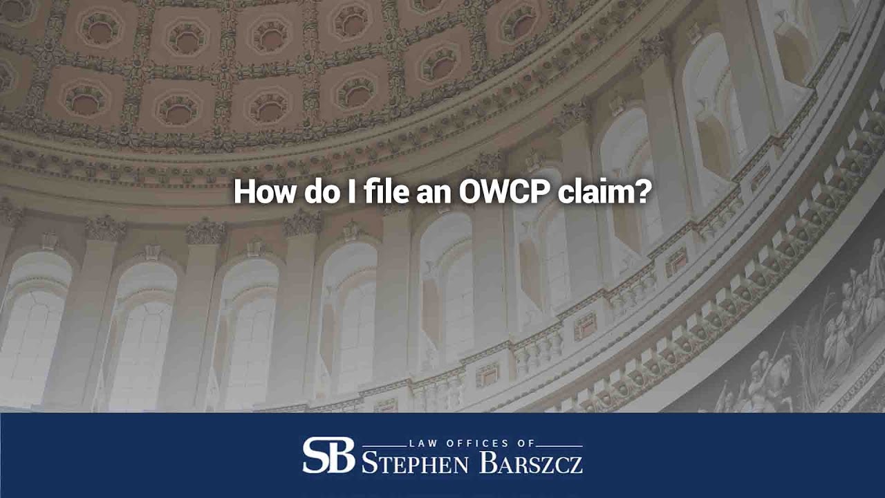 How do I file an OWCP claim? - YouTube