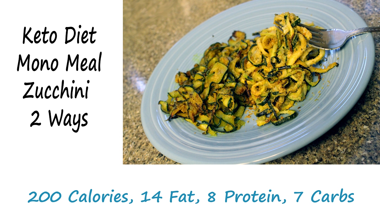 Mono Meal Keto Vegan Style - YouTube