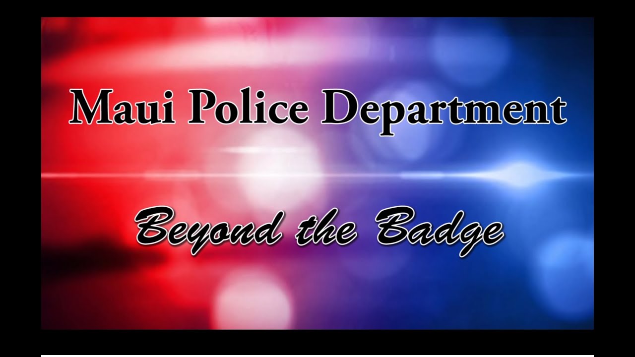 Maui Police Department - Beyond the Badge: Sgt. Brandon Phillips - YouTube