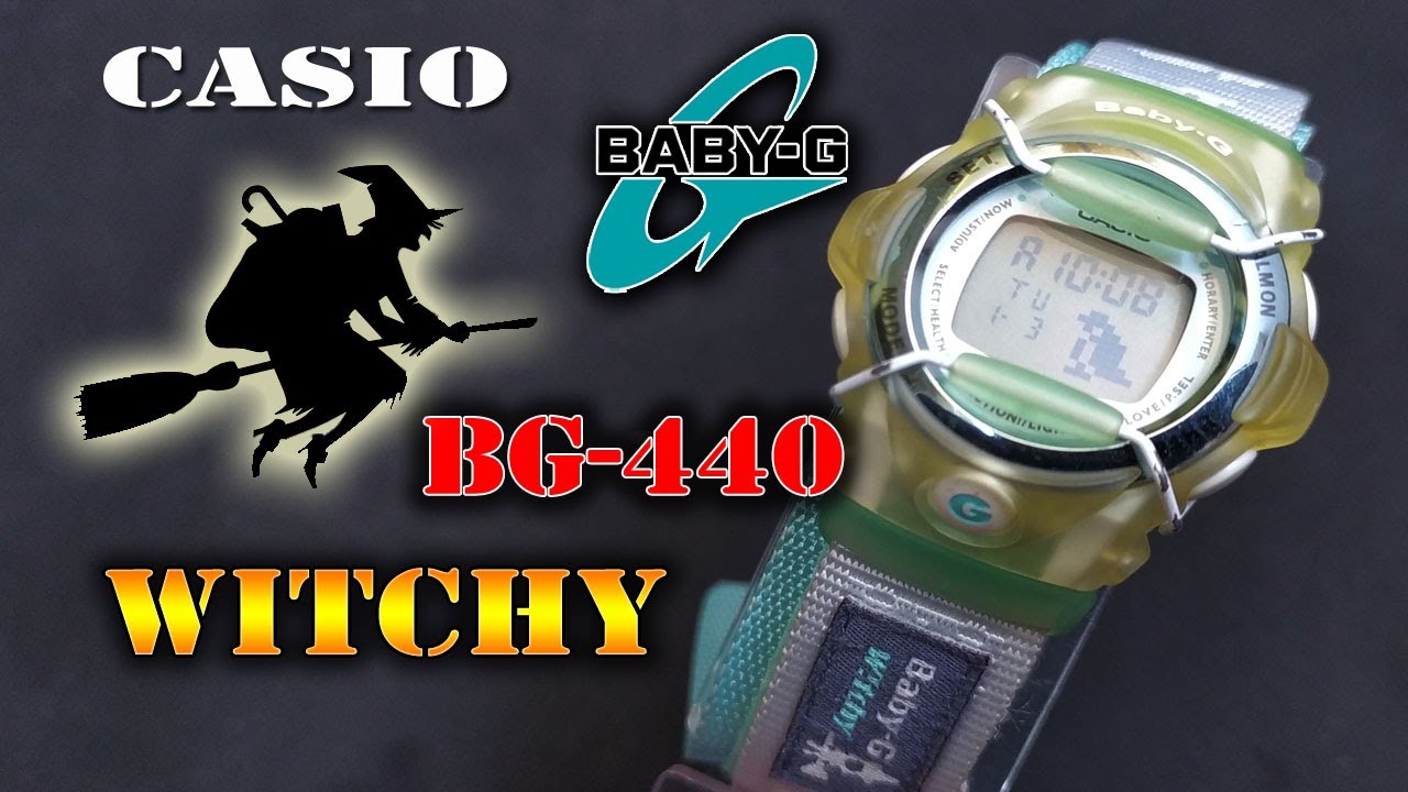 How to Replace the Battery of a Casio Baby-G BG-440 WITCHY Water ...