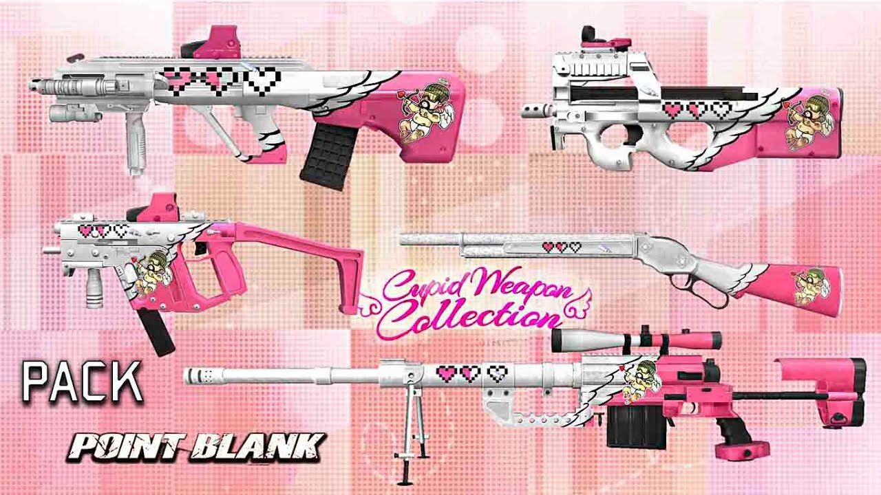 Point Blank PACK Arsenal Cupido (sem scope e sem efeito) - YouTube