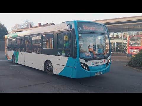 Worksop bus station ADL Enviro 200 37187 - YouTube