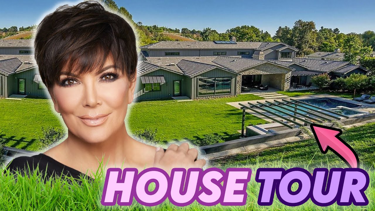 Kriss Jenner | House Tour | Nueva Mansion En Hidden Hills, La Quinta Y ...