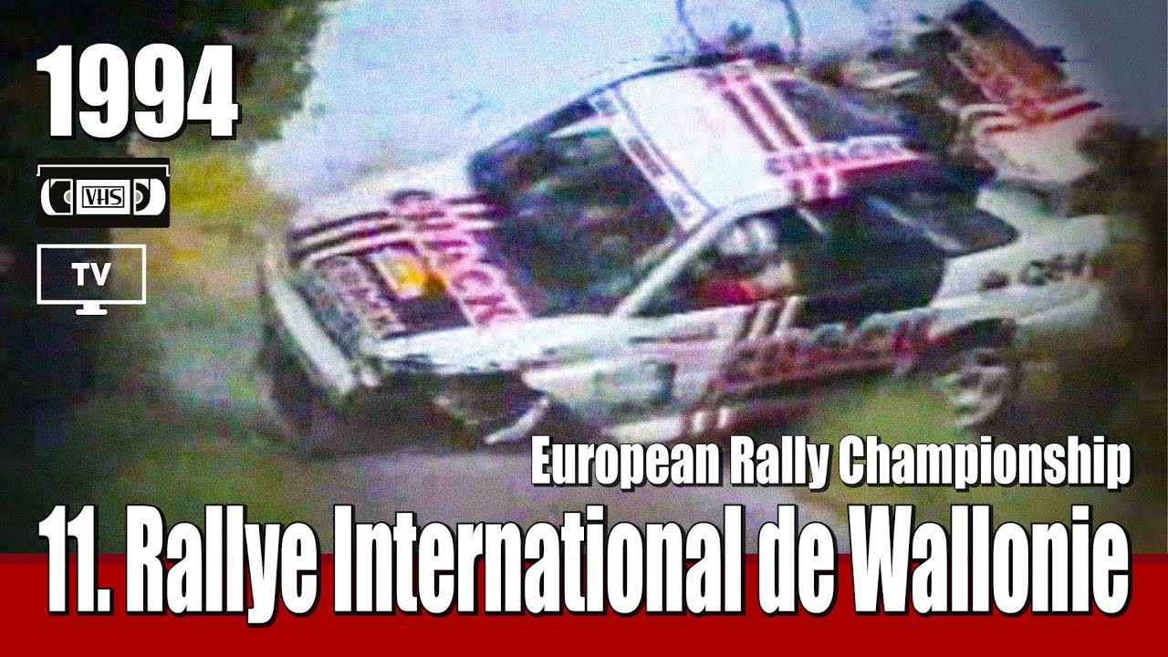 European Rally Championship 11. Rallye International de Wallonie 1994 ...