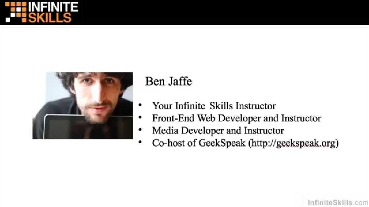 Modernizr Tutorial | About The Author - YouTube