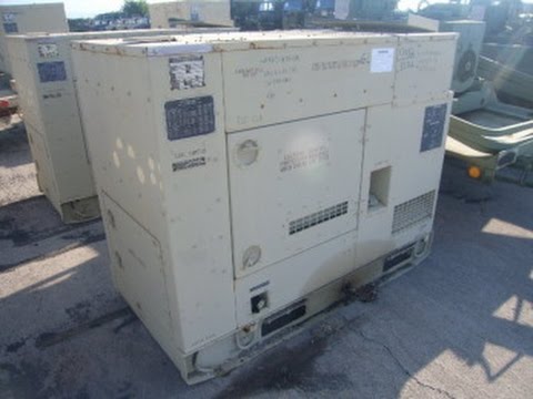 1995 Libby Corp Diesel Generator Set on GovLiquidation.com - YouTube