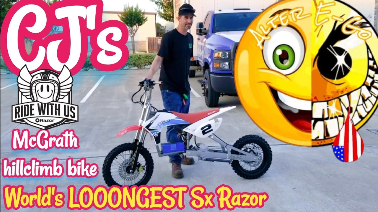 Ultimate my1020 Razor Sx500 build 48v - YouTube