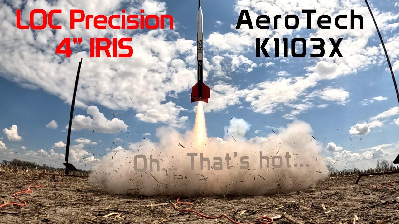 LOC Precision 4" IRIS - AeroTech K1103X - YouTube