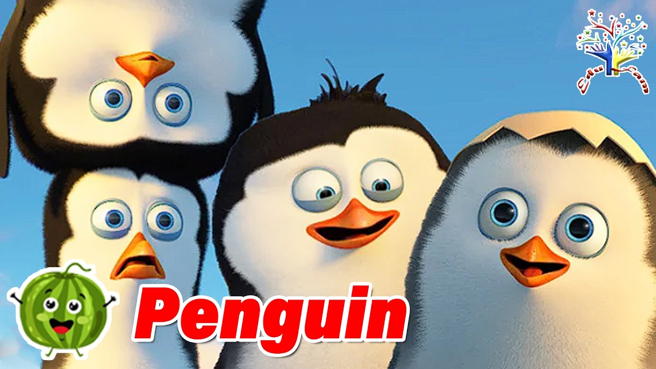 The Animal Sounds Song || Penguin || Kids Nursery Rhymes | Best ...