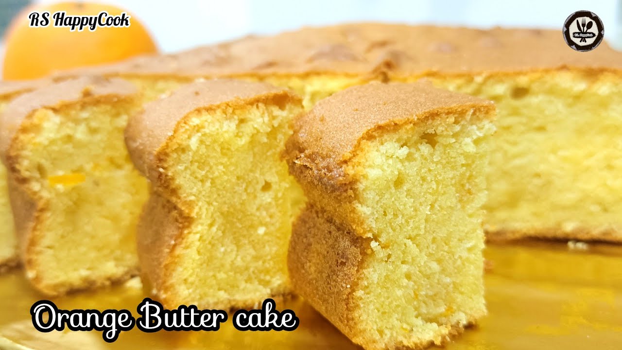 Orange Butter cake / Kek Oren Mentega - YouTube