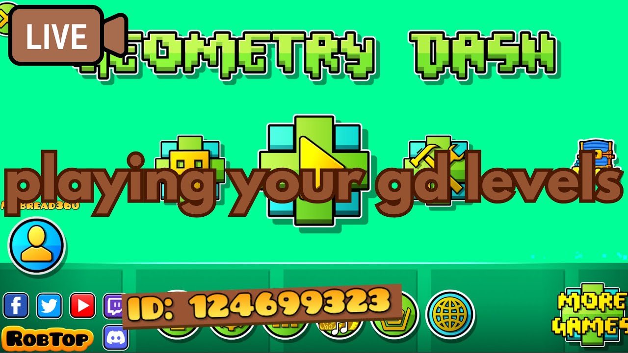 🔴GD LEVEL REQUESTS🔴 - YouTube
