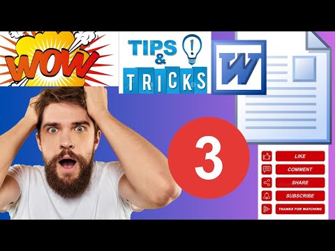 Microsoft word Designing|Tricks Ms word|word Translation|Ms word for ...