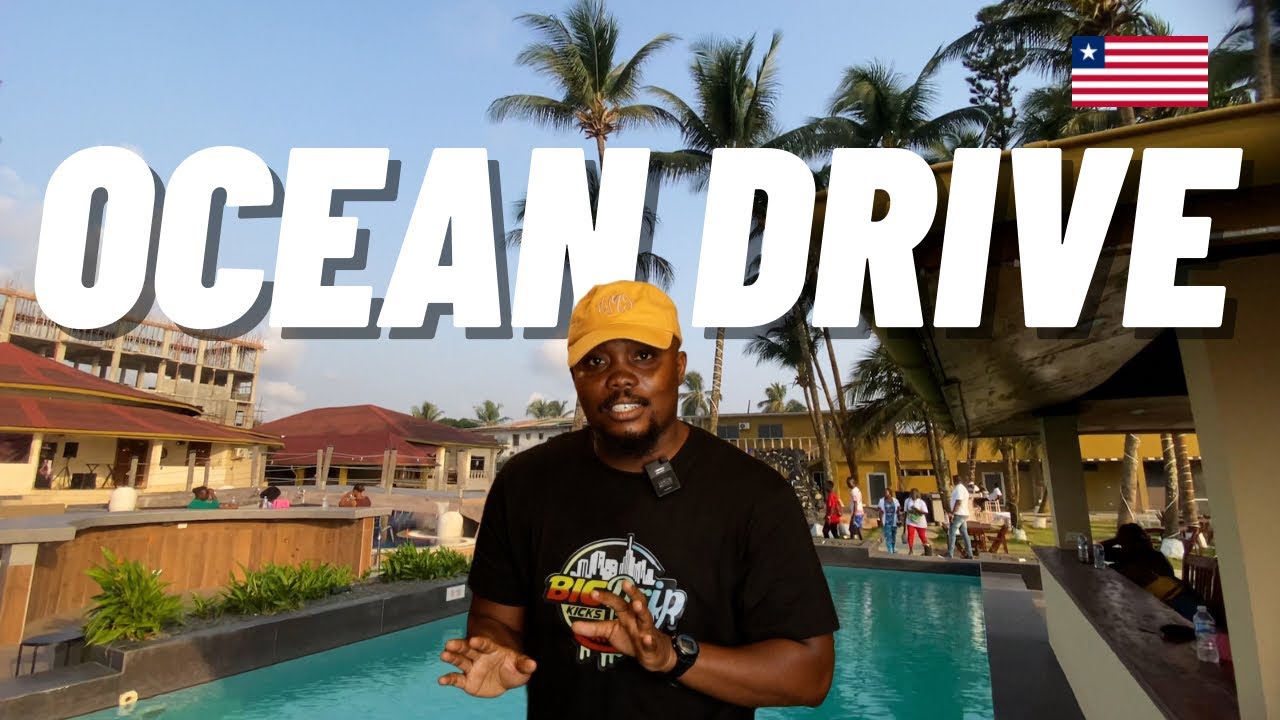 Touring a resort in Liberia|Ocean drive beach & resort - YouTube