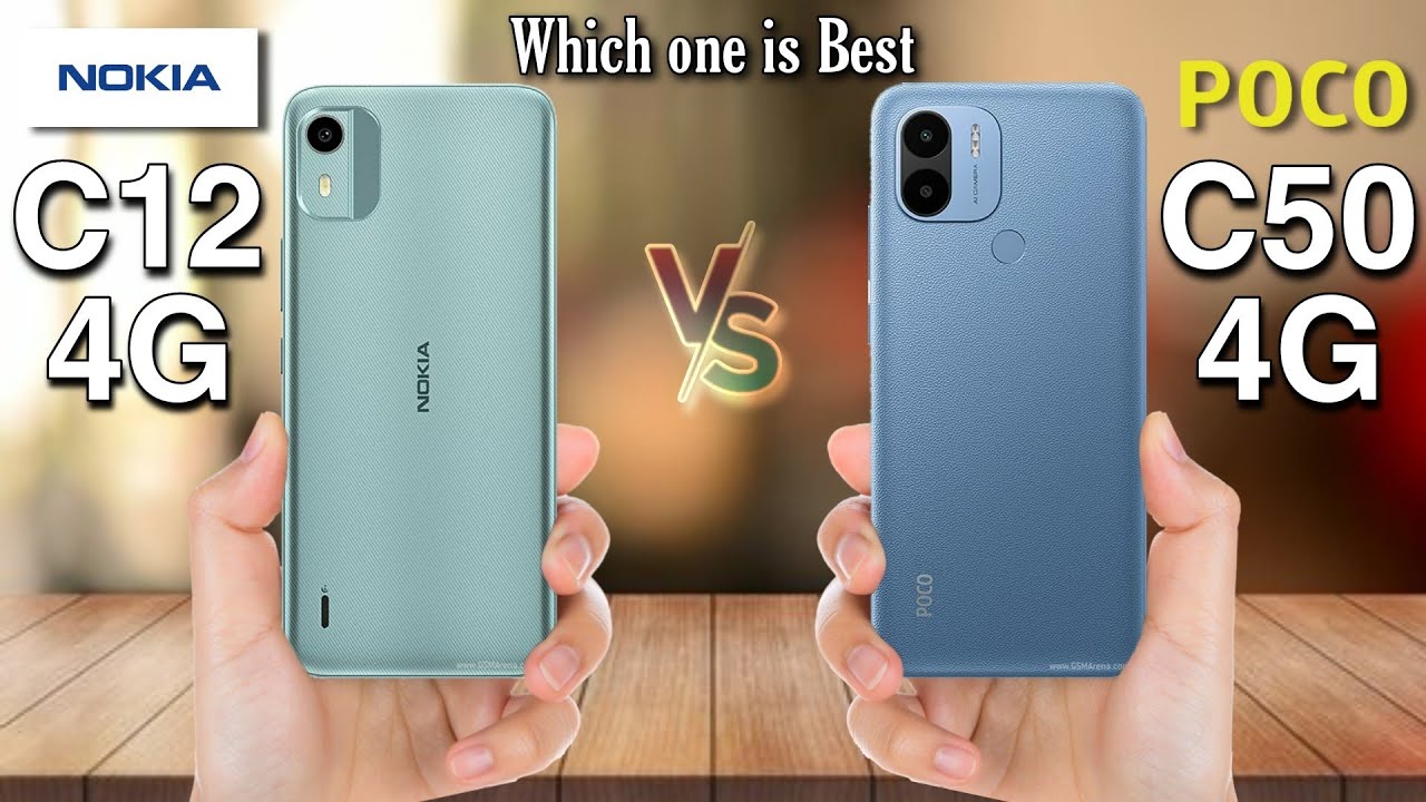 Nokia C12 Vs Poco C50 - YouTube