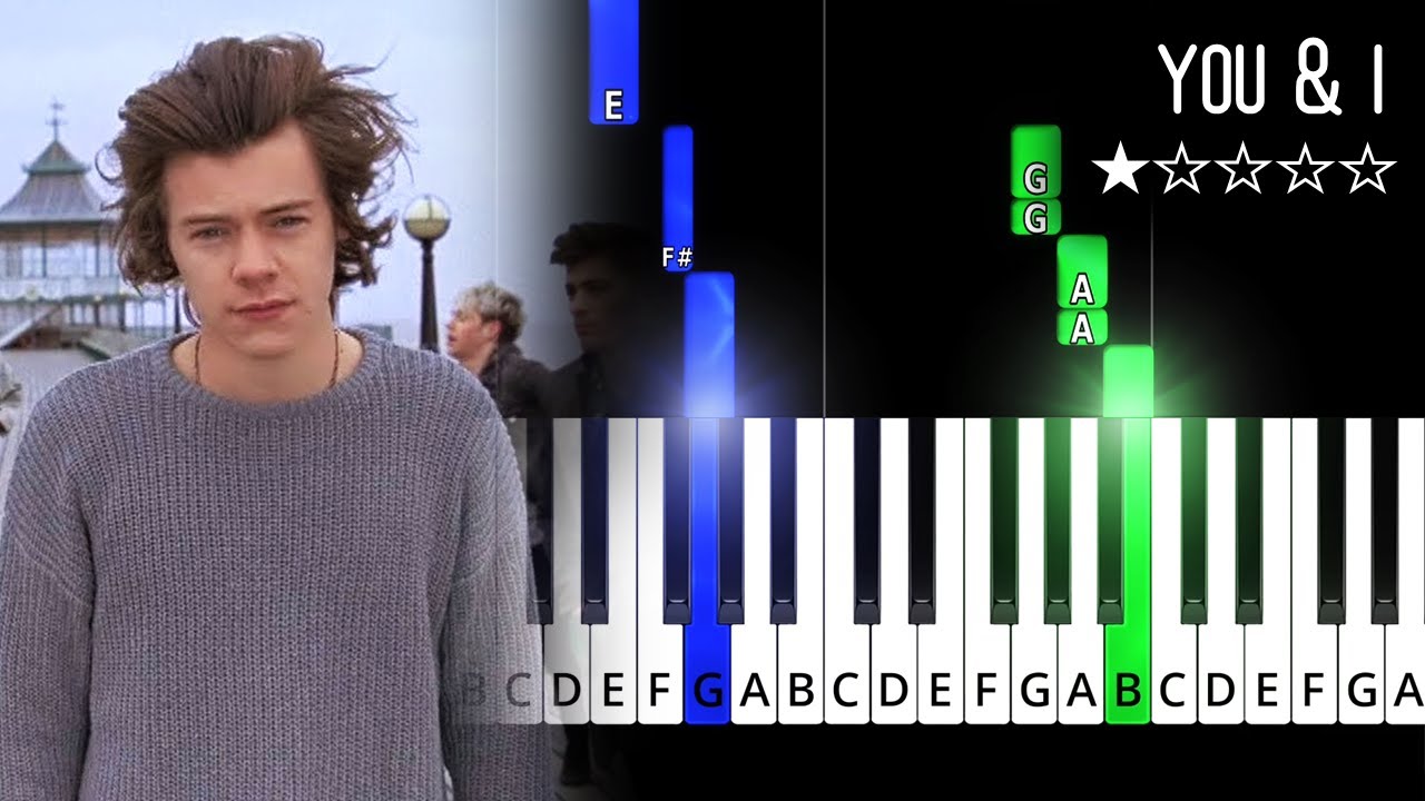 One Direction - You & I - EASY Piano Tutorial - YouTube