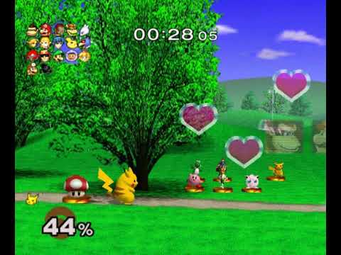 Super Smash Bros Melee - All Star - Pikachu - YouTube