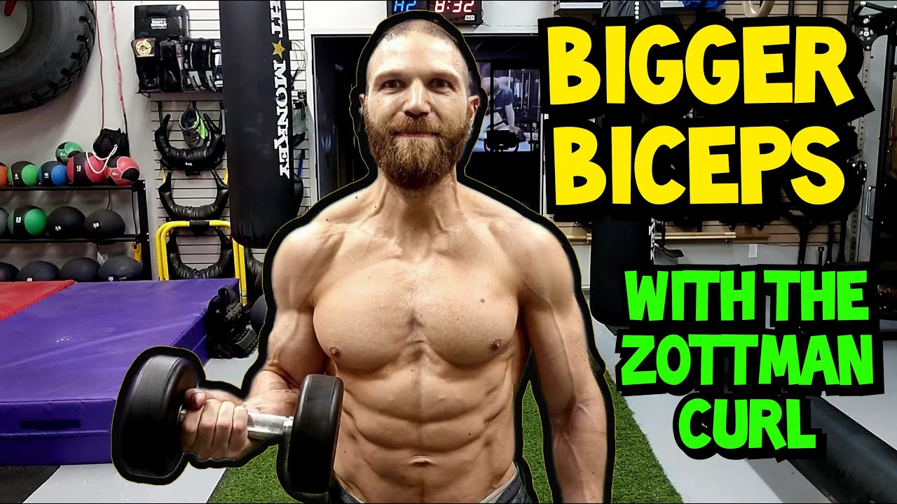 Quick Tips 69: How to Get BIGGER BICEPS with the Dumbbell ZOTTMAN CURL ...